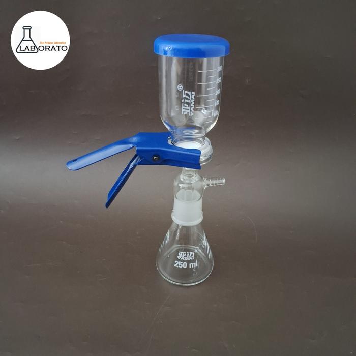 Jual GLASS VACUUM FILTRATION SET 250ML VAKUM FILTRASI VACUM 250 ML LAB ...