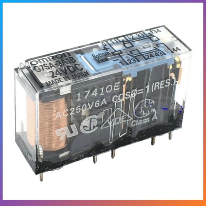 Jual OMRON SAFETY RELAY G7SA-3A1B DC24 24VDC 24V 10 KAKI - Jakarta ...