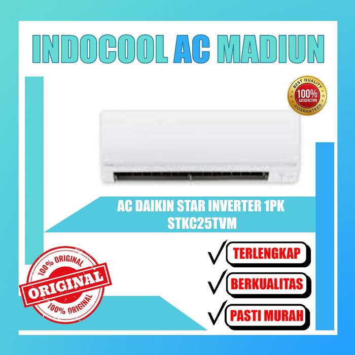 Jual AC SPLIT DAIKIN STAR INVERTER 1PK STKC25TV - Kota Madiun ...