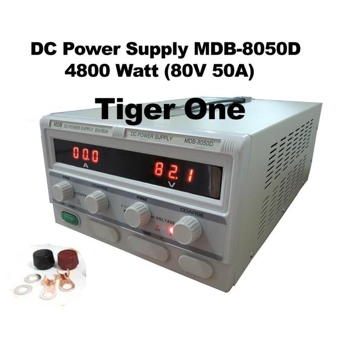 Jual DC POWER SUPPLY DIGITAL Merk MDB 8050D 80V 50A - unit 8050 - Jakarta Pusat - Tiger One JKT ...