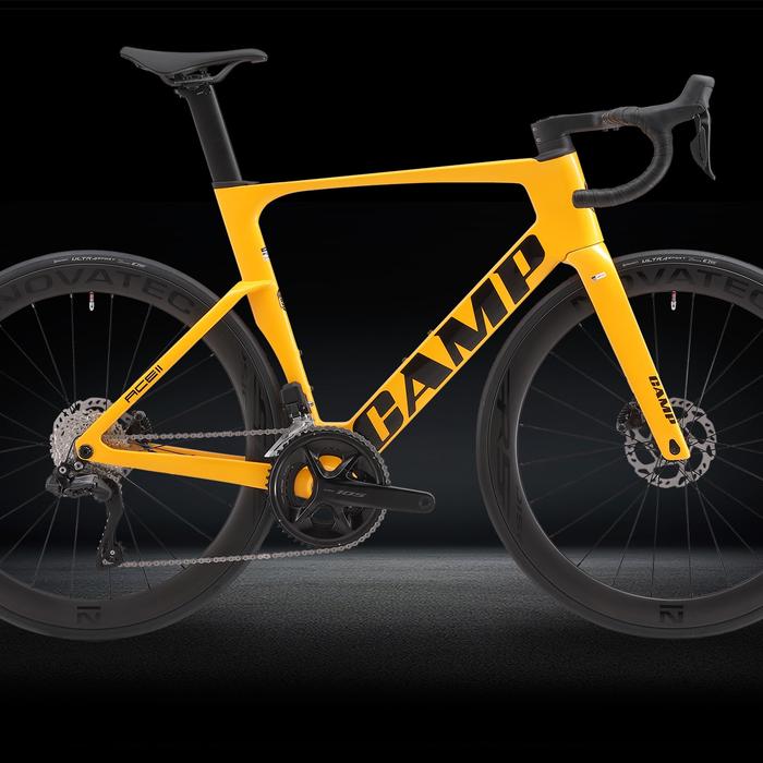 Promo Sepeda Balap Roadbike CAMP ACE II Shimano 105 DI2 Full Carbon 7KG ...