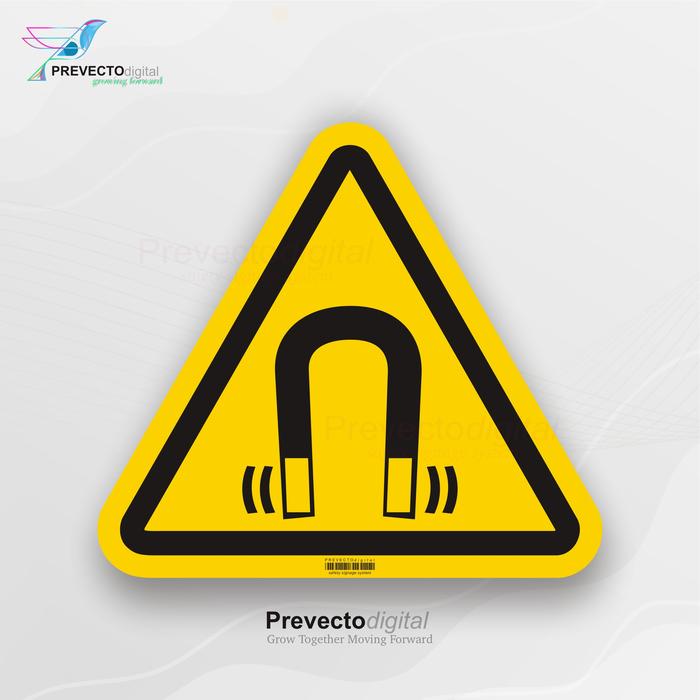 Jual Sticker Safety Sign K3 ISO 7010 Simbol Bahaya Medan Magnet ...