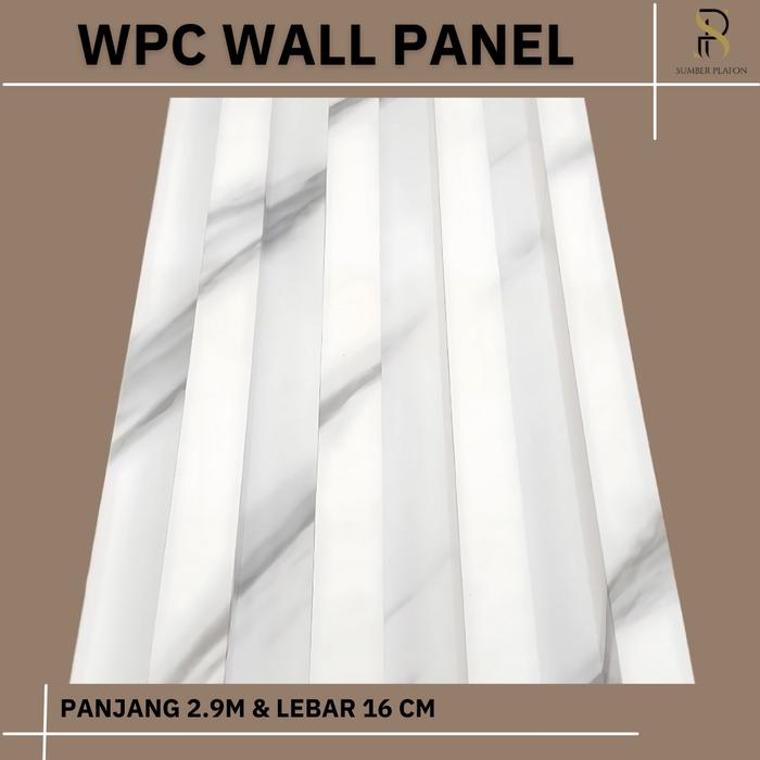 Jual (PEMBELIAN EKSPEDISI TOKPED) Wall Panel WPC / Wood Panel WPC ...