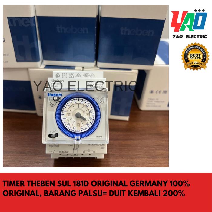 Promo TIMER ANALOG THEBEN SUL 181D ORIGINAL GERMANY 100% ORIGINAL ...