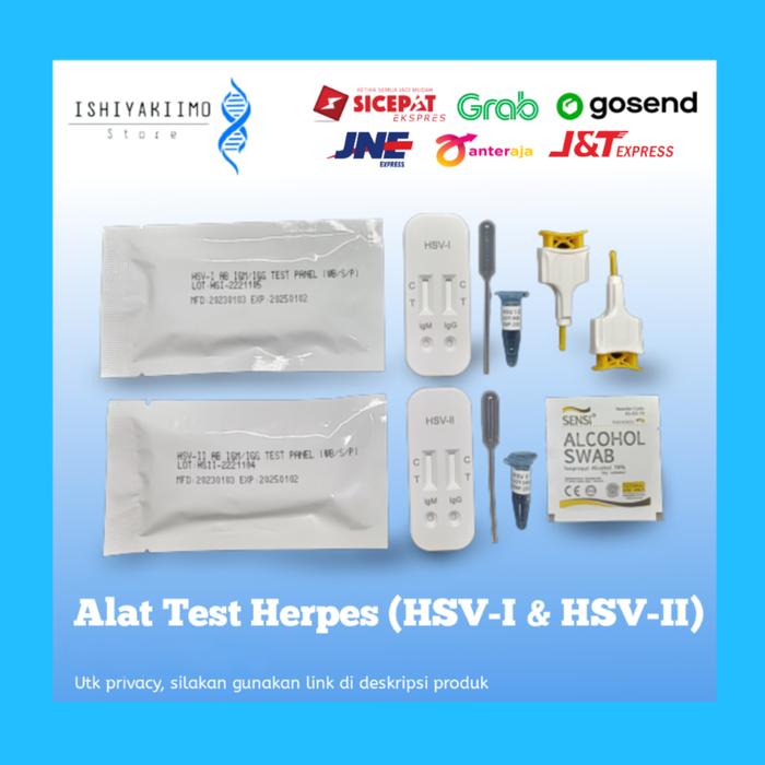 Jual Alat Tes Herpes Simplex Genital HSV Test Type 1 & 2 - Jakarta ...