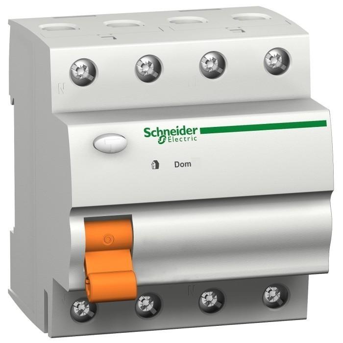 Jual SCHNEIDER RCCB/ELCB DOMAE 3P+N 63A 300mA DOM16796 ORIGINAL ...