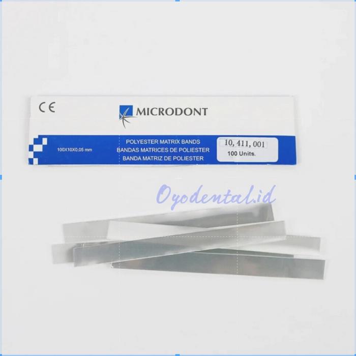 Jual Dental Seluloid Strip Microdont / Transparent Matrix Strips - Kab. Bogor - Oyodental.id ...