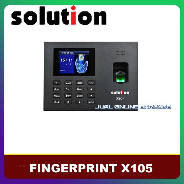 Jual Promo FingerPrint Solution X100C - X100 - Mesin Absensi ...