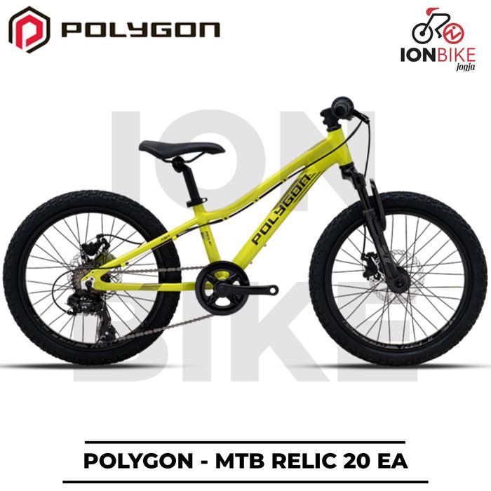 Jual Sepeda MTB Anak 20 Inch Polygon Relic Frame Alloy Ringan Terbaru ...