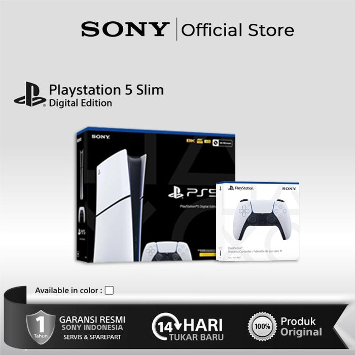 Promo PS5 Slim Console Digital Edition Sony Playstation 5 - Bnd ...