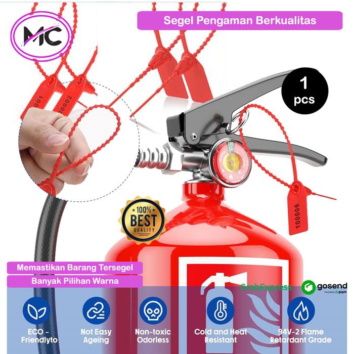 Jual Segel Plastik Container Segel Apar Pemadam Warna Kuning Merah ...