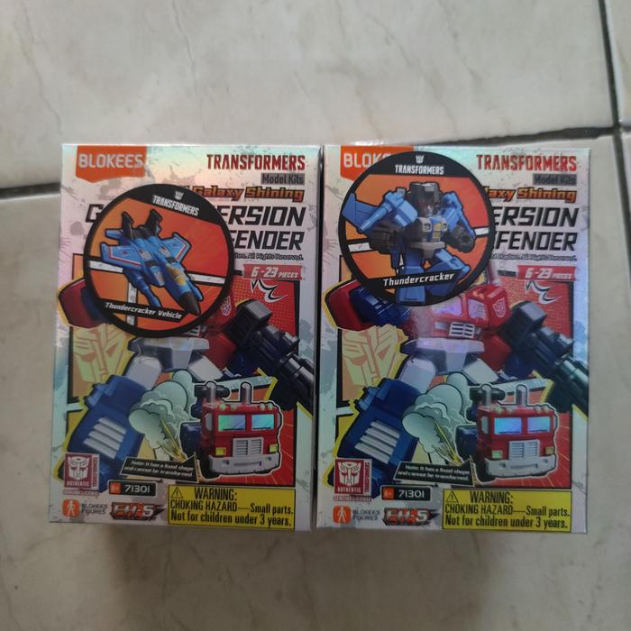 Jual blokees transformers CEBOL defender version - thunder+kapal - Kota ...