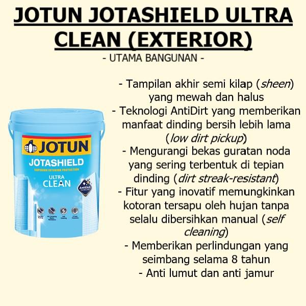 Jual CAT TEMBOK EKSTERIOR JOTUN - STATEMENT BLUE/4863 - Ultra Clean ...