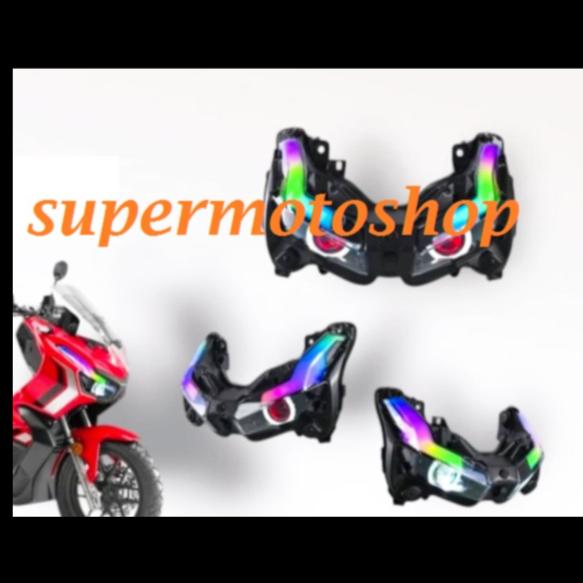 Jual Headlamp projie biled honda adv 150 projector lampu alis rgb ...