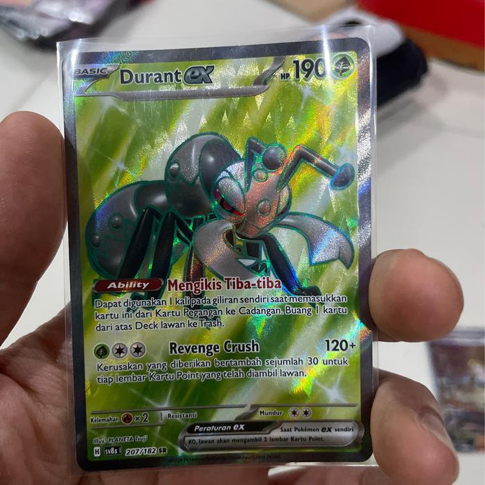 Jual Kartu Pokemon TCG SR Durant EX 207/182 sv8s kilat rasi - Jakarta ...