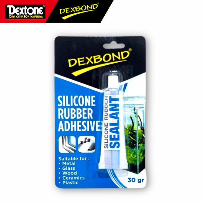 Jual Dexbond Sealent Silicone Rubber/Lem Sealant/Lem Aquarium - 30gr ...