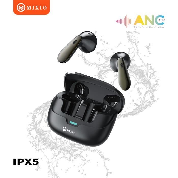 Promo MIXIO X36 ANC ENC Smart 6 Mics Hybrid AI Dual Wireless Earbuds ...
