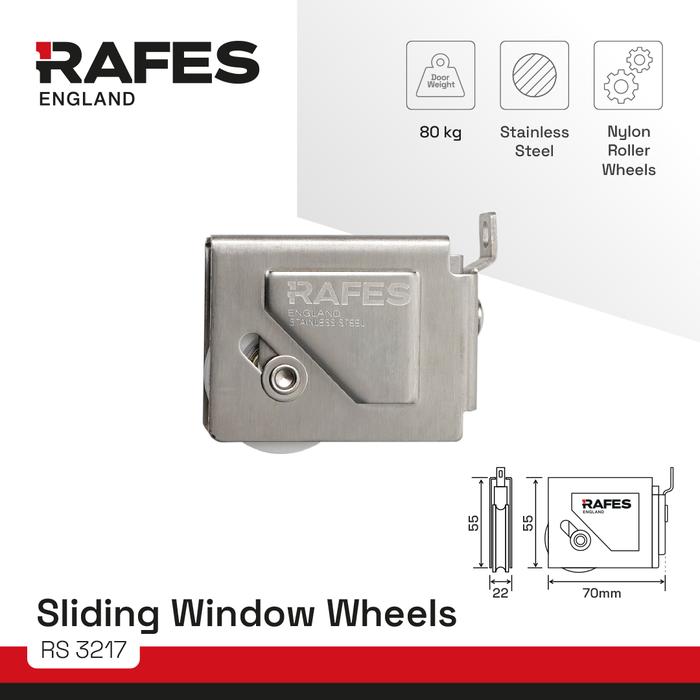 Promo RAFES SLIDING WINDOW WHEELS - RODA JENDELA GESER - GALVANIZED ...