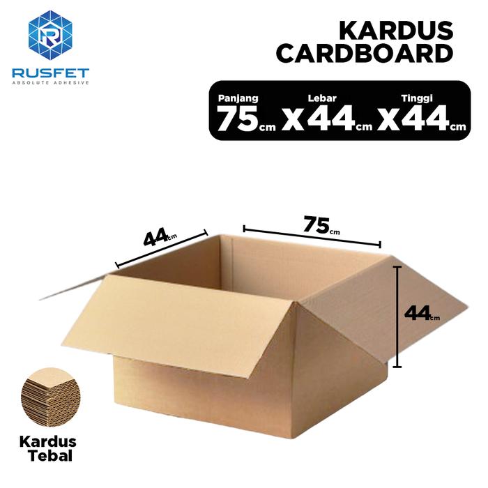 Jual KARDUS PACKING KARTON XTRA LARGE BOX KOTAK DUS BESAR RUSFET ...