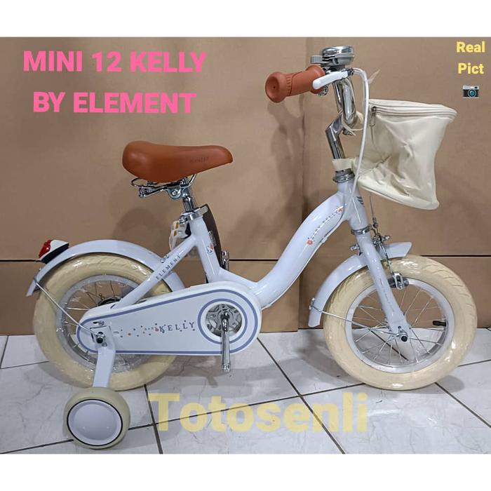 Jual sepeda anak cewek MINI 12 ELEMENT KELLY THISTLE BESI KOKOH ...