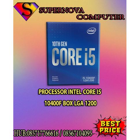 Jual PROCESSOR INTEL CORE I5 10400F BOX LGA 1200 - Jakarta Pusat ...