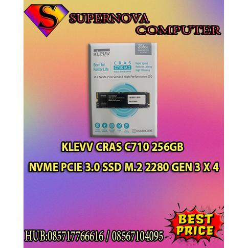 Jual KLEVV CRAS C710 256GB NVMe PCIe 3.0 SSD M.2 2280 Gen 3 x 4 ...