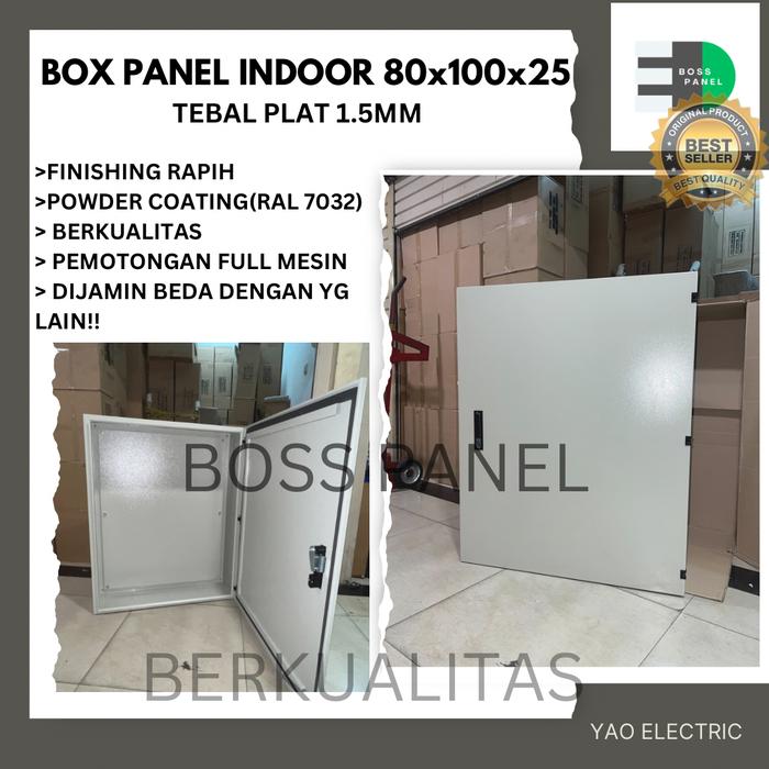 Jual Box panel listrik indoor 80x100x25 Tebal plat 1.5MM BERKUALITAS ...
