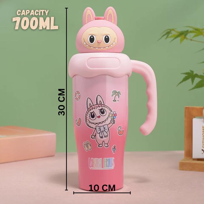 Promo Tumbler Labubu Stainless Steel Insulated dengan Handle dan ...
