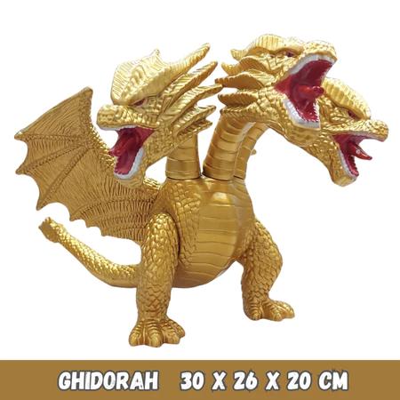 Jual Figure King Ghidorah Godzilla Earth Kaiju Monster Naga Kepala Tiga ...