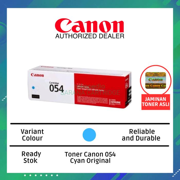 Jual Canon Toner Cartridge 054 Original untuk Printer MF645cx MF643Cdw ...