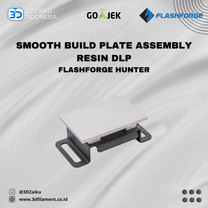 Jual Original Flashforge Hunter Smooth Build Plate Assembly Resin DLP ...