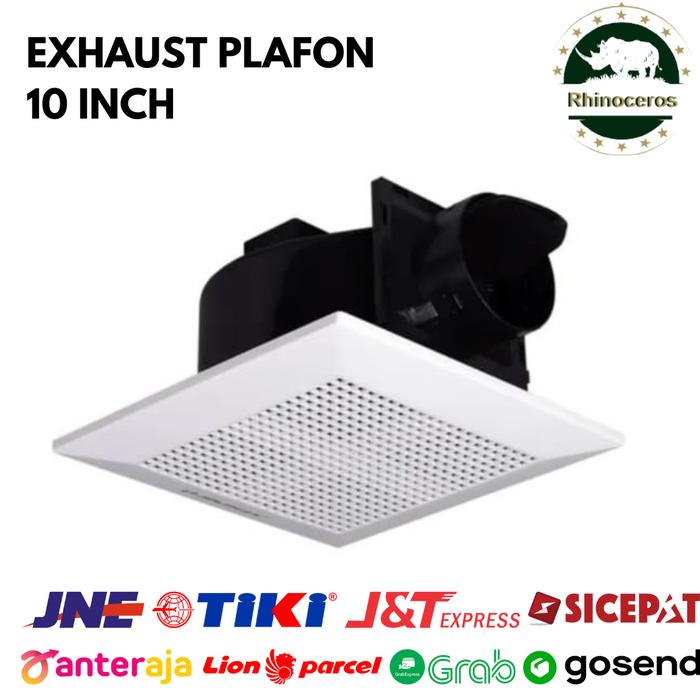 Promo Exhaust Fan Plafon 10 Inchi Kipas Plafon 10 Inch Kipas Blower ...