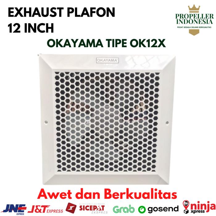 Promo Exhaust Fan Plafon 10 Inchi Kipas Plafon 10 Inch Kipas Blower ...