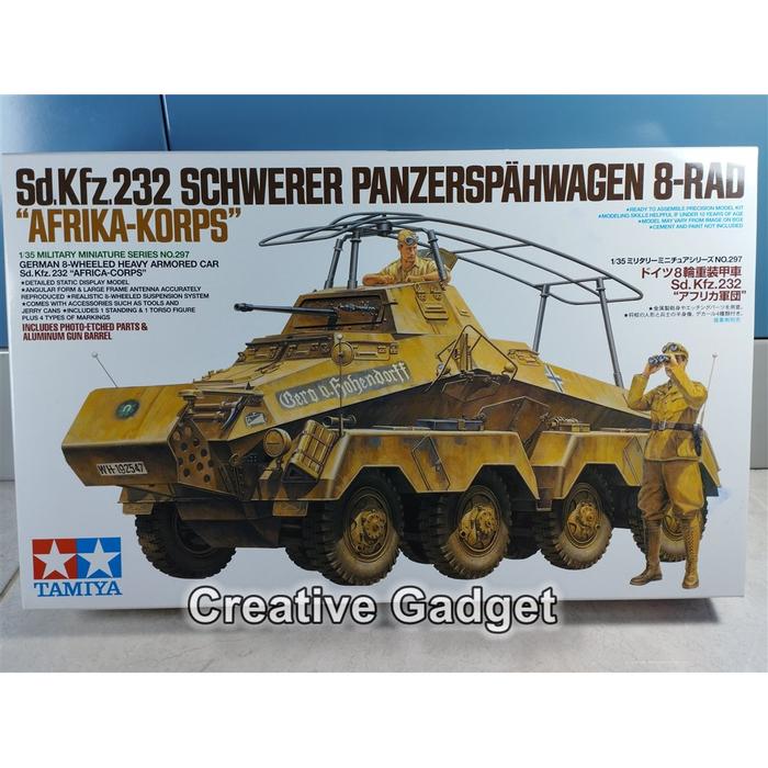 Jual Afrika Korps German 8-Wheeled Heavy Armored Car Sd.Kfz 232 ...