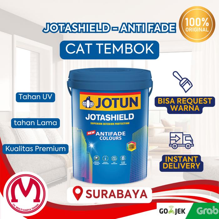 Jual Cat Tembok Eksterior JOTUN Jotashield Anti Fade 2,5L & 20L warna ...