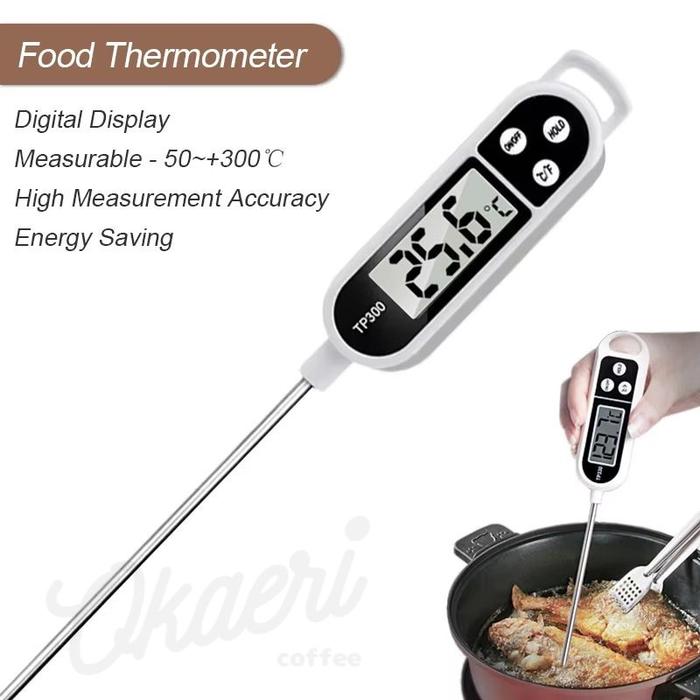 Jual Digital Kitchen Baking Thermometer TP300 / Termometer Dapur Masak ...