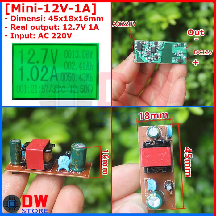 Jual PCB Modul Power Supply Adaptor 5V 9V 12V 15V 1A 1.5A 2A 3A 3.5A 4A ...