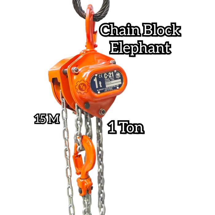 Jual Chain Block Elephant 1 Ton - 15 Meter - Jakarta Barat - Yap ...