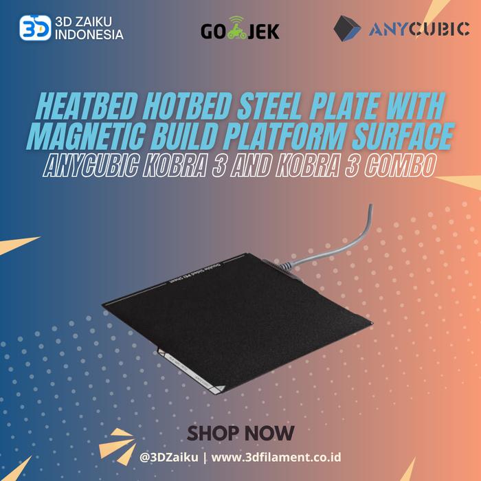 Jual Anycubic Heatbed Hotbed Steel Plate with Magnetic Build Platform ...