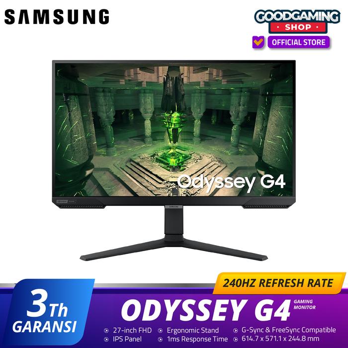 Promo SAMSUNG Odyssey G4 27" G40B IPS FHD 240Hz G-Sync HDR Gaming ...