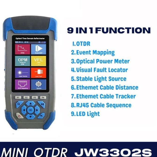 Jual Gift Finder100% Ori Mini Otdr Joinwit Jw3302S 9 In 1 Optical Time ...