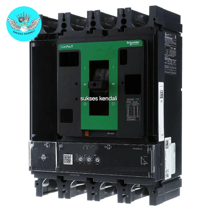 Jual SCHNEIDER MCCB 4P NSX630F 36KA 630A MICROLOGIC 2.3 C63F42D630 NEW ...