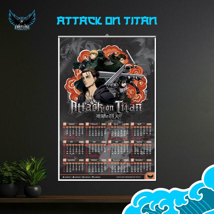 Jual Kalender Dinding Wall Calender Poster Anime AP260 Ukuran A3 ...