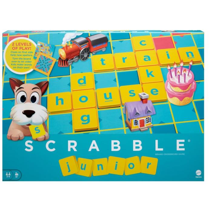 Jual Mainan Anak Family Board Game Scrabble Junior Papan Permainan Kata ...
