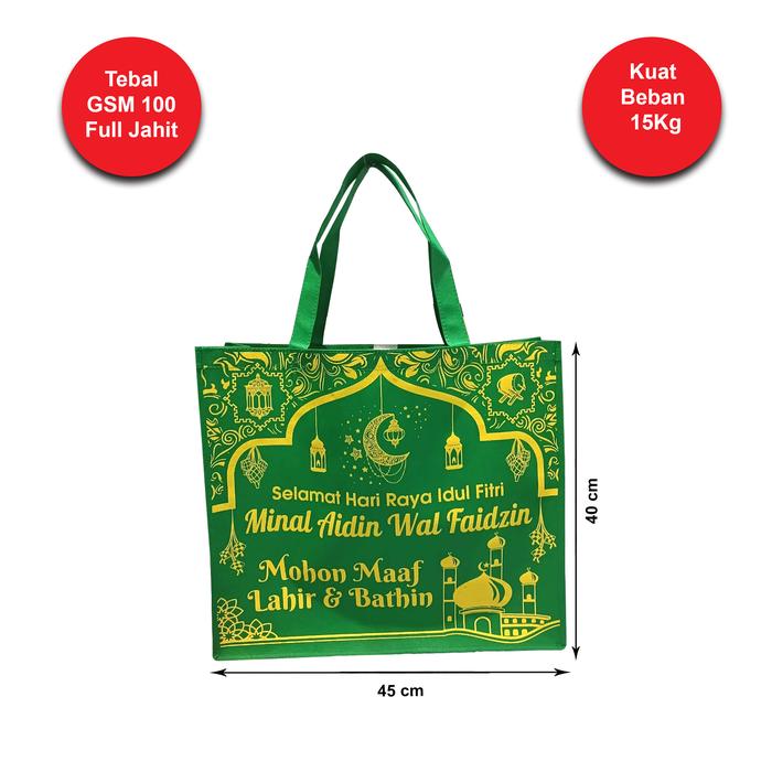Jual Goodie Bag Idul Fitri Besar Jumbo 45x16xtinggi 40 buat parcel ...