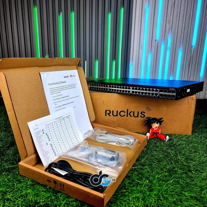 Jual RUCKUS Switch ICX 7150 48 port ICX7150-48ZP-E8X10GR - Kab. Bogor ...