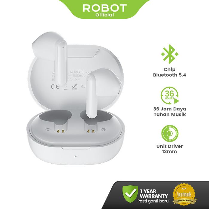 Promo [Exclusive Live RivelKasih] ROBOT TWS True Wireless Powerfull ...