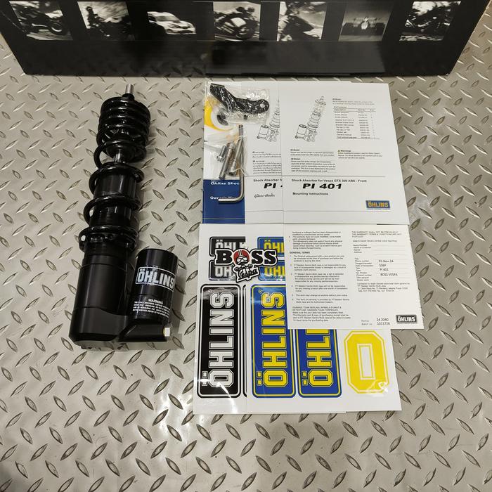 Promo Shock Tabung Ohlins PI Black Series Front & Rear Vespa GT Series ...