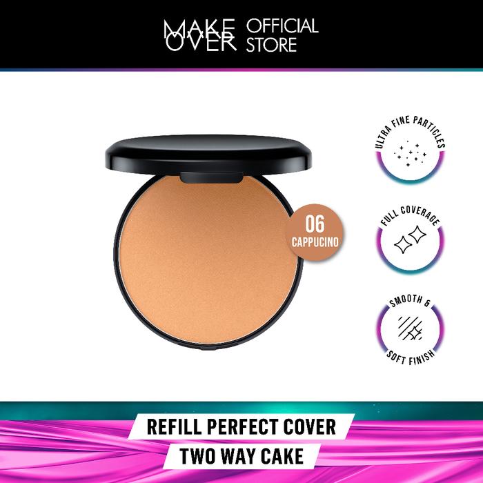 Jual MAKE OVER - Perfect Cover Two Way Cake | Compact Powder Original ...