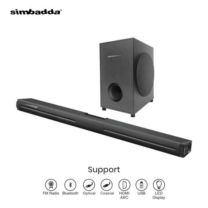 Jual Simbadda Cst 906N+ / Cst906+ Soundbar Wireless Bluetooth Home ...